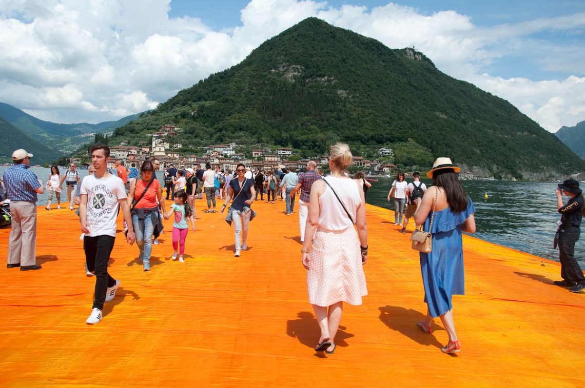 Christo's The Floating Piers: Walking on Sunshine - Rossi Writes