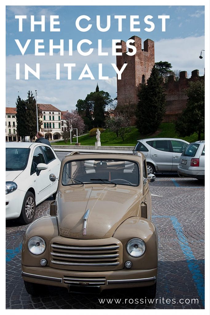 The Cutest Vehicles in Italy - Rossi Writes