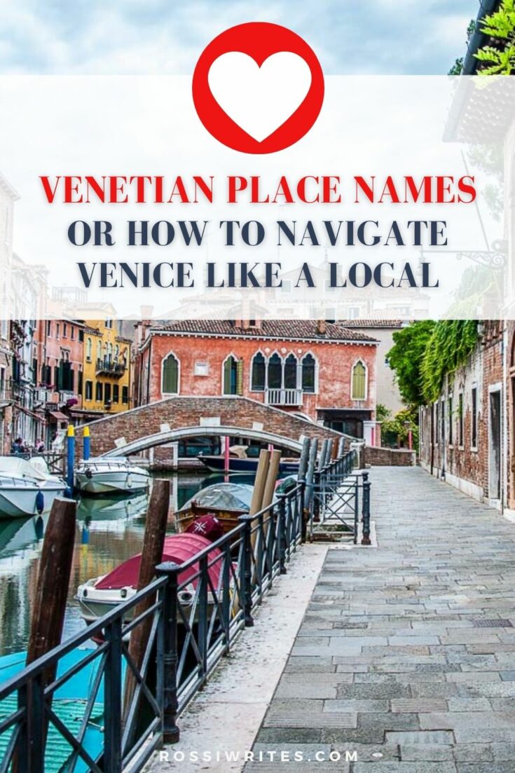 Venetian Place Names or How to Navigate Venice Like a Local