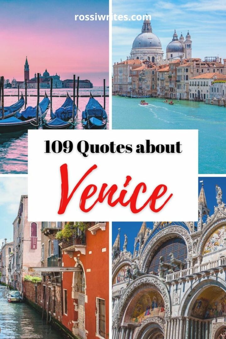 109 Quotes About Venice - Italy's Inspiring City of Water