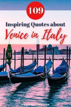 109 Quotes About Venice - Italy's Inspiring City of Water
